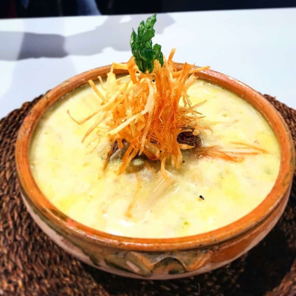 Receta: sopa de maní | Circuito Gastronomico