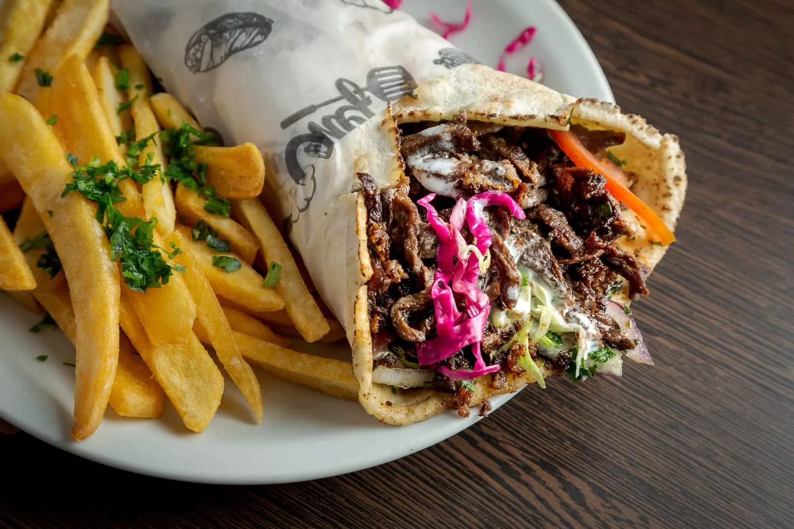 Así son los combos para probar el famoso shawarma de Las Noches de ...