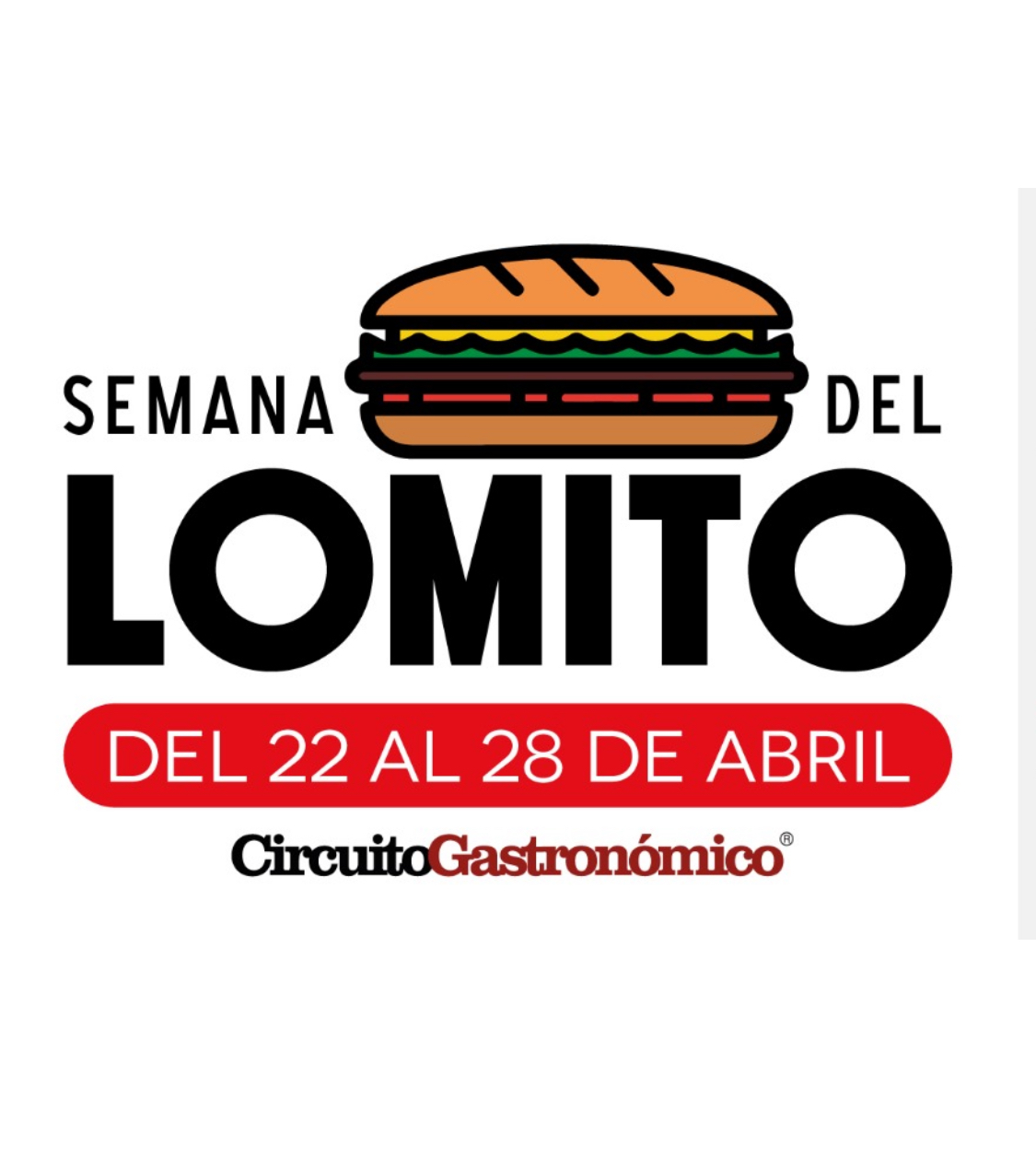 Semana del lomito 2024: ¡toda la data! | Circuito Gastronomico