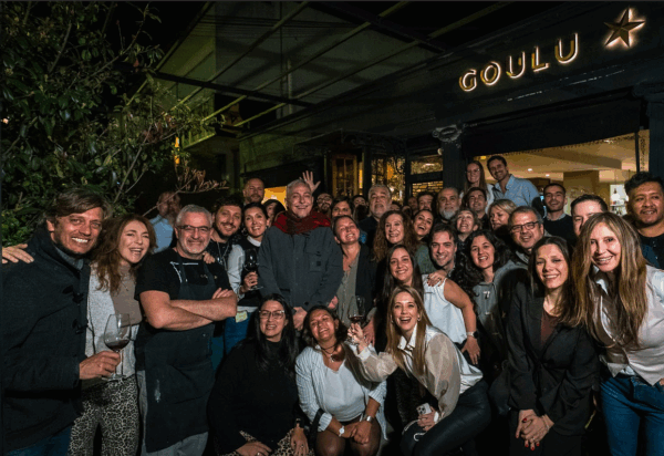 Vuelve Pedro Aznar a presentar su vino en Goulu | Circuito Gastronomico